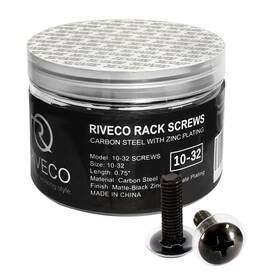10-32SCREWS RIVECO Rack Screws Server Cabinets Tapered